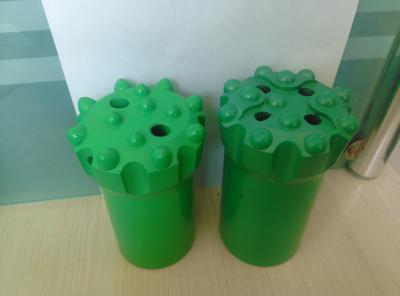 China T45 Button Drill Bit Standard / Retractable Rock Drilling Spare Parts for sale