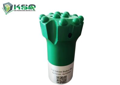 China Hartmetalleinsätze hoher Qualität YK05 R32 64mm Wolframknöpfen Bohrer zu verkaufen