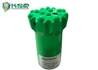 China T45 Rock Drill Button Bits Diameter 89mm 2 Holes Flat Face for sale