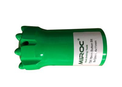Cina Resistenza all'usura di T38 76mm per i pezzi di martello pneumatico superiori di perforazione di roccia in vendita