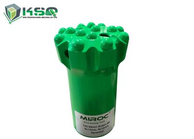 China 89mm T45 Bergbau Steinbruch Top Hammerr Bohrwerkzeuge Fadenknopf Bit zu verkaufen