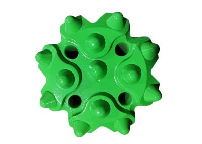 中国 T38 - 89mm 岩石掘削用 球形/弾道ボタン 螺紋式ドリルボタンビット 販売のため