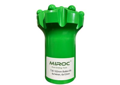 Chine T38 64 mm à 89 mm haut marteau Tungstène carbure fil bouton de forage à vendre