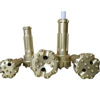 China Underground Mining Hardened Drill Bits , SD5 Shank 130mm 140mm 152mm DTH Button Bit for sale