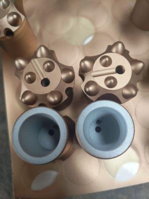 China Forma cónica de la broca del botón del carburo de tungsteno 12 grados, corto/de largo camisa en venta