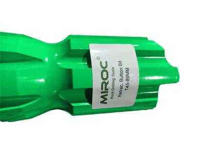 China 89mm T45 Ballistic Button Bit Retrac T45 Drill Bits for Mining for sale