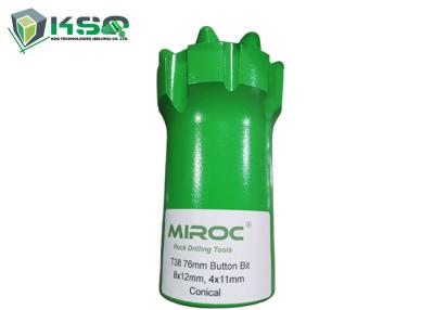 China Tungsten Carbide Drilling Tools T38 76mm,102mm Rock Drill Button Bit for sale