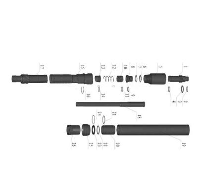 Cina Martello perforatore DTH versatile per diverse applicazioni di perforazione Foro 60-305mm in vendita