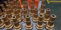 China Spherical / Ballistic QL50 Shank Dth Button Bits For High Pressure Range for sale