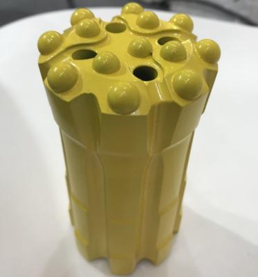 중국 T38 89mm 지도책 착암기 공구 실 단추 조금 하드 록을 위한 철회 가능한 드릴용 날 판매용