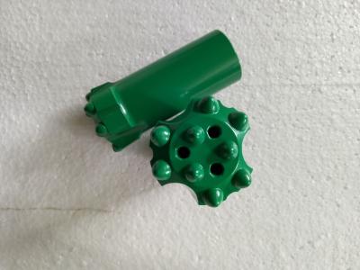 China R28 Thread Button Bits Rock Drilling With High Grade YK05 Tungsten Carbide for sale