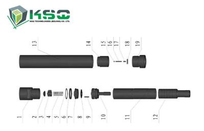 Cina Tungsteno DTH110-01, guarnizione dell'alto grado della valvola del carburo superiore DTH110-02 tungsteno/del sottomarino in vendita
