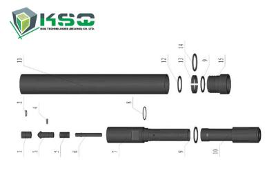 Cina Strumenti di perforazione di alta efficienza DTH DTH340/DTH340-04, dito rigido della valvola in vendita