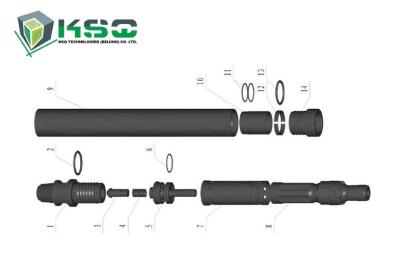 Cina Acciaio legato ad alta resistenza DTH345K, primavera del dardo della valvola di ritenuta DTH345K-05 in vendita
