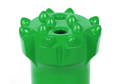 China Green Threaded Bit Tungsten Carbide /  Well Drilling 45Mm Hard Rock Drill Bit for sale