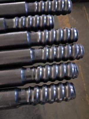 China T51 Extension Threaded Drill Rod Flushing Hole 21.5mm For Bench Drilling for sale