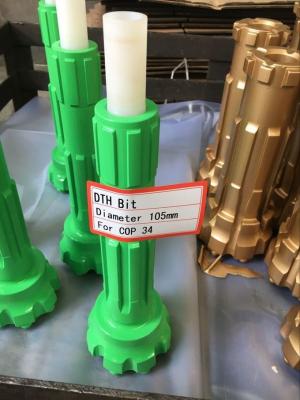 중국 COP32 COP34 BR3 DHD330 하드 록 DTH 망치를 위한 착암기 DTH 드릴용 날 판매용