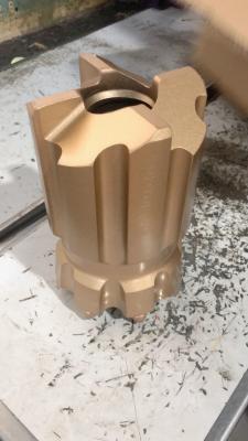 중국 실을 꿴 Retrac 단추 조금 T45 직경 115mm 바위 드릴링 공구 오목한 얼굴 판매용