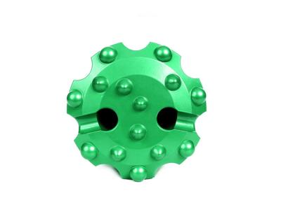 중국 드릴링한 DHD340 고압 망치 우물을 위한 4 인치 DTH 버튼 비트 판매용