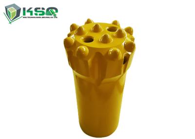 China 45mm Maschinen-Faden-Bohrer-Bergbauknopf-Bohrer Hardrock-R32 hydraulischer zu verkaufen