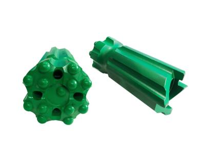 China 64mm T38 Tungsten Carbide Retracable Thread Button Bit For Top Hammer Drilling for sale
