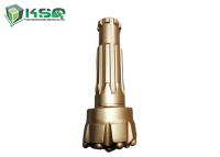 China High Pressure Hammer DTH Drill Bits Mining Machine Parts Flat Shape for sale