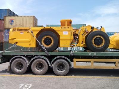 China Camión del remolque y volcado de carga RL-3 usado para el metro el hacer un túnel y de la explotación del cabón en venta