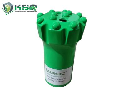 China Broca plana durable de la roca del botón de la forma T38 76m m en venta