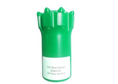 중국 T38 - 착암기 둥근/탄도 단추를 위한 89mm는 교련 단추 조금을 실을 꿰었습니다 판매용