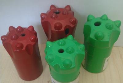 China Spitzenhammer-Verjüngungs-Knopf-Bohrer-Durchmesser 20 - 60mm mit 4 - 7 Knöpfen zu verkaufen