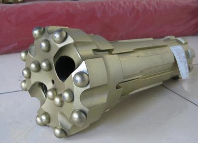 China Middle Pressure DTH Drill Bits , Semi-Ballistic Insert Convex Face SD8 Hammer Bits for sale