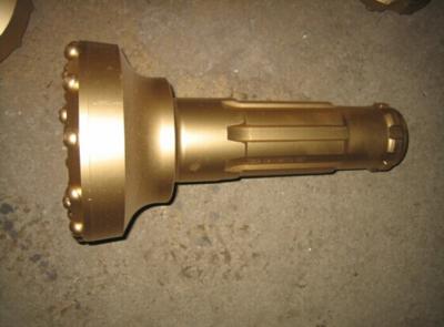 China Middle Pressure DTH Drill Bits , Semi-Ballistic Insert Convex Face SD8 Hammer Bits for sale