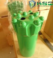China Flat Green Carbide Button Bit , Quarry / Mining Hard Rock Drilling Bits for sale