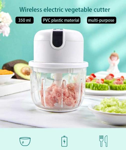Quality 350ml Food Maker Machine With 304 Stainless Steel Bowl Slicing Disc And Color for sale