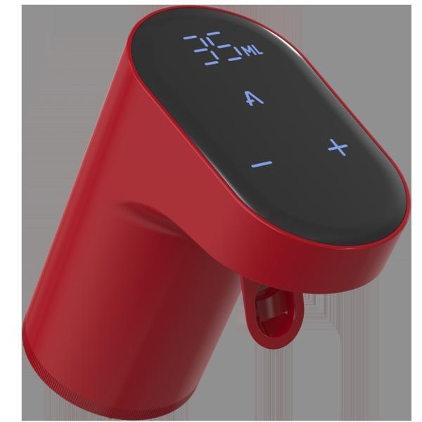 Quality Food Grade Silicone ABS Portable Wine Dispenser with 1200mah Battery and LED for sale