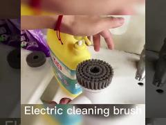 Rechargeable Electrical Brush Cleaner Electric Brush Scourer Custom Color