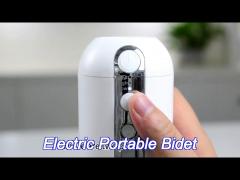 Electric Handheld Bidet Sprayer / Portable Rechargeable Bidet With 200ml Water Capacity