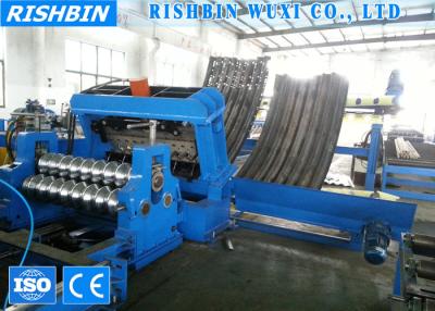 China 0,3 Millimeter - 0,6 Millimeter Farbstahlgetreidespeicher-Metall, der Maschine mit PLC-System bildet zu verkaufen