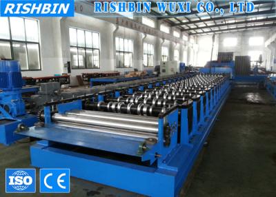 China 235 Mpa-Farbstahlwand-Metallrolle, die Maschine mit Kettengetriebe bildet zu verkaufen