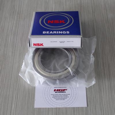 China Low friction original Japan NSK deep groove ball bearing 6210zz 50*90*20mm for sale