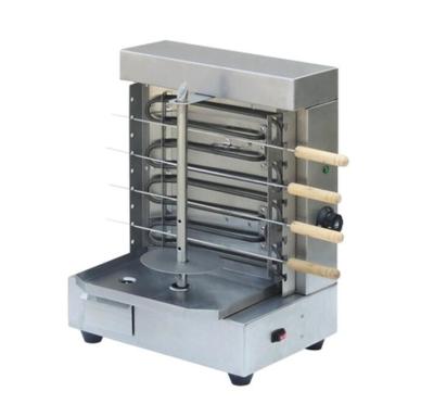 China Rotating Bar Doner Kebab Shawarma Machine Electric Mini Stainless With Horizontal BBQ Spit for sale