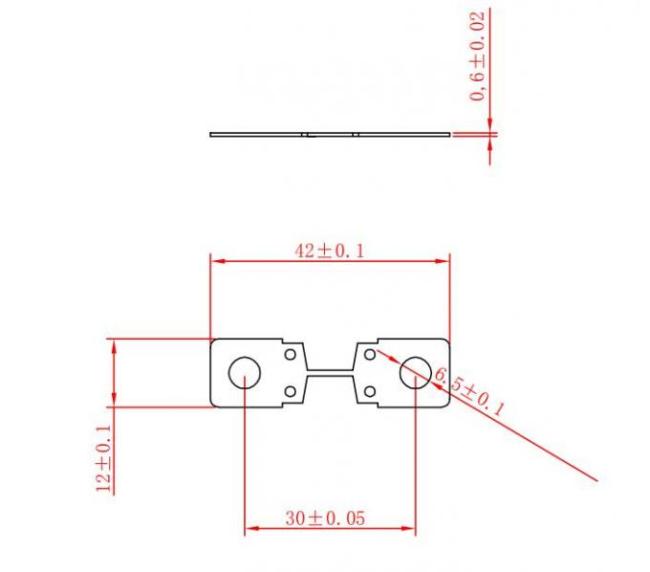 Mini Small Size Bolt On Forklift Automotive Car Auto Vehicle Flat Type ANS Bolt-on Fuse 1