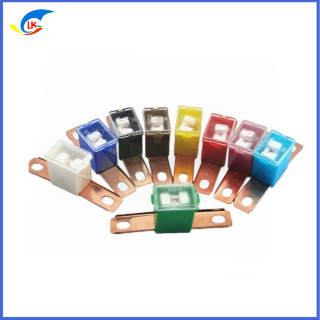 SBFC-CT Bolted Fix PEC JCASE Slow Blow Square Auto Fuse DC32V 30A To 140A 0