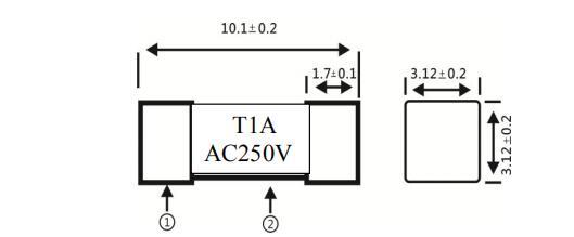 1032 1031 SMD Surface Mount Fuses 1