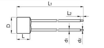 15A 16A 25A Thermal Cutoff Fuses Ceramic Case Flame Retardant Insulated 0
