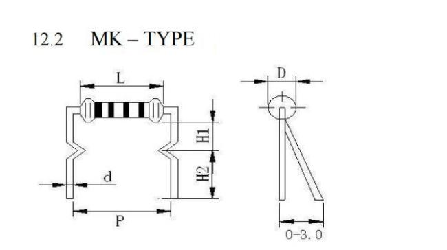 1 / 4W-5WS Wirewound Resistor Fuse Body Coating Gray for 0.01Ω-1KΩ 5