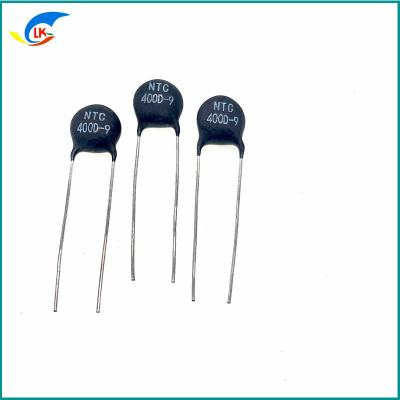Cina Adattabile ad alta resistenza MF72 400D-9 400 Ohm Coefficiente di temperatura negativa NTC termistor nero in vendita