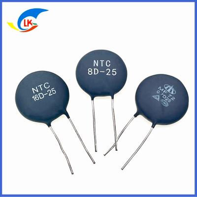 Cina MF72 8D-25 25mm 7.5A Serie di alimentazione Suppressione di corrente di ingresso NTC Termistore per la commutazione di alimentatori in vendita