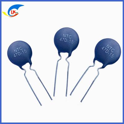 China MF72 Power NTC Thermistor 47D-15 47 Ohm 3.5A 15mm For Inverter Welding Machine Power Supply for sale