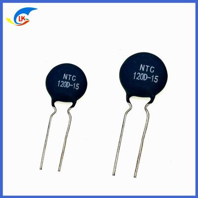 Cina MF72 120D-15 NTC Termistore 120 Ohm Potenza 1.8A 15mm Per il circuito di alimentazione Suppressione di corrente di ingresso in vendita